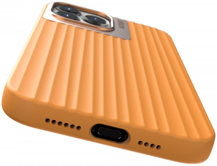 Nudient Bold Case Apple iPhone 13 Pro Max Hoesje Back Cover Oranje | GSMpunt.nl