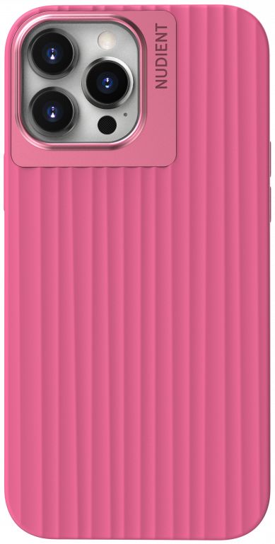 Nudient Bold Case Apple iPhone 13 Pro Max Hoesje Back Cover Roze | GSMpunt.nl