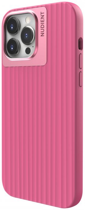 Nudient Bold Case Apple iPhone 13 Pro Max Hoesje Back Cover Roze | GSMpunt.nl