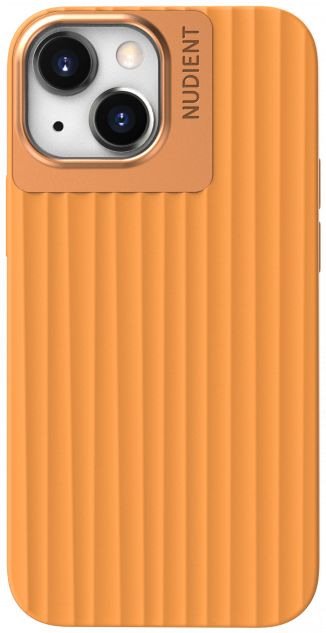 Nudient Bold Case Apple iPhone 13 Mini Hoesje Back Cover Oranje | gsmpunt