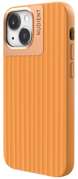 Nudient Bold Case Apple iPhone 13 Mini Hoesje Back Cover Oranje | gsmpunt