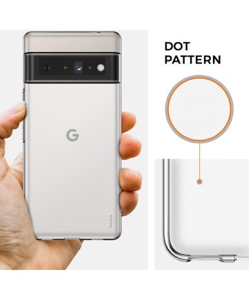Google Pixel 6 Pro Hoesje Dun TPU Back Cover Transparant | GSMpunt.nl