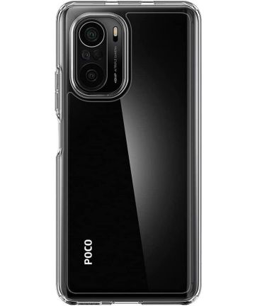 Spigen Ultra Hybrid Xiaomi Poco F3 / Mi 11 Hoesje Transparant | GSMpunt.nl