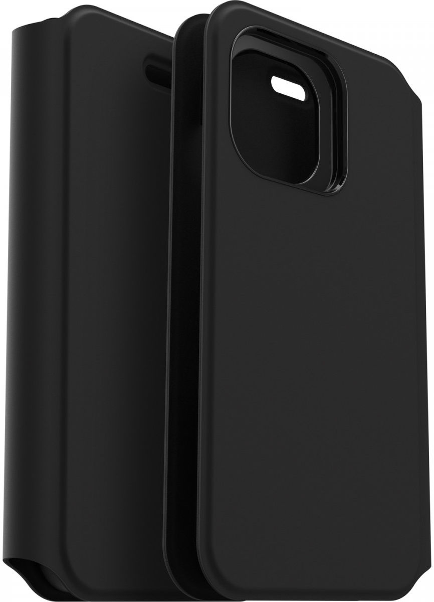 OtterBox Strada Via Apple iPhone 13 Hoesje Book Case Zwart | gsmpunt
