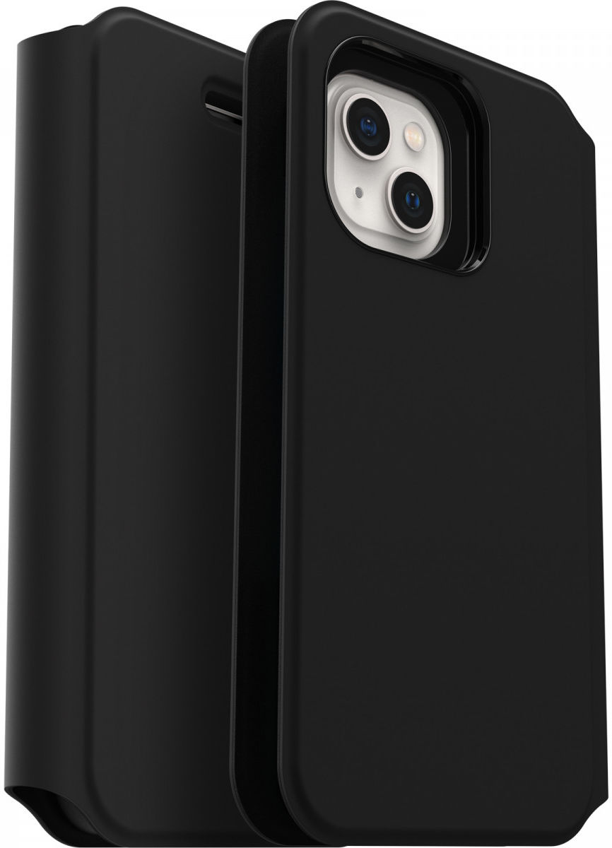 OtterBox Strada Via Apple iPhone 13 Hoesje Book Case Zwart | gsmpunt