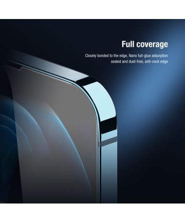 Nillkin Apple iPhone 13 Tempered Glass met Frame + Camera Protector ...