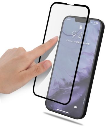 Apple iPhone 13 Mini Screen Protector 3D Tempered Glass Full Cover ...