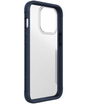 Raptic Terrain Apple iPhone 13 Pro Hoesje Transparant/Blauw | GSMpunt.nl