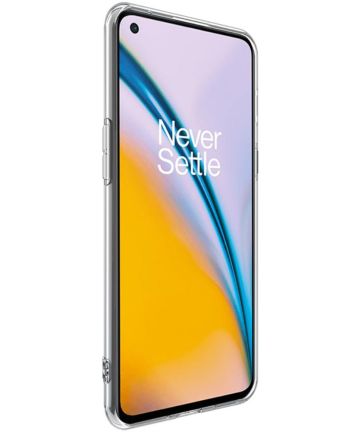 IMAK UX-5 OnePlus Nord 2 5G Hoesje Flexibel en Dun TPU Transparant | GSMpunt.nl
