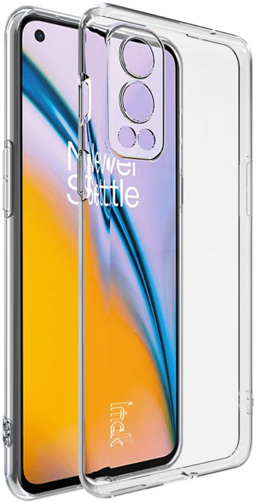IMAK UX-5 OnePlus Nord 2 5G Hoesje Flexibel en Dun TPU Transparant | GSMpunt.nl