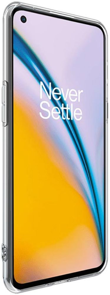 IMAK UX-5 OnePlus Nord 2 5G Hoesje Flexibel en Dun TPU Transparant | GSMpunt.nl