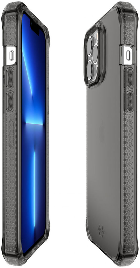 ITSKINS Spectrum Clear Apple iPhone 13 Pro Hoesje Transparant Zwart ...