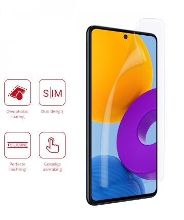 Rosso Samsung Galaxy M52 5G Ultra Clear Screen Protector Duo Pack ...