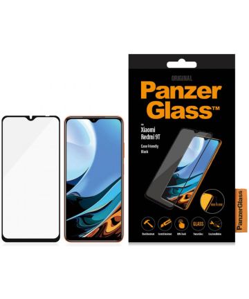 PanzerGlass Xiaomi Redmi 9T Screen Protector Case Friendly | GSMpunt.nl