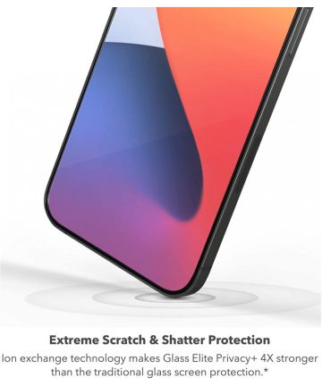 InvisibleShield Privacy Glass Apple iPhone 12 Pro Max Screen Protector ...