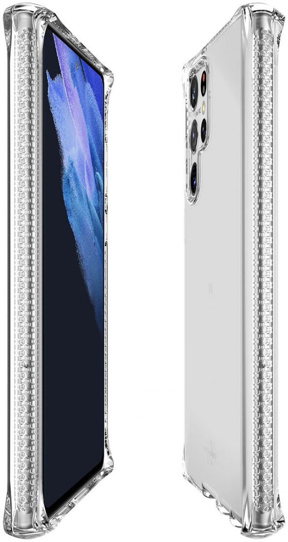 ITSKINS Spectrum Clear Samsung Galaxy S22 Ultra Hoesje Transparant ...