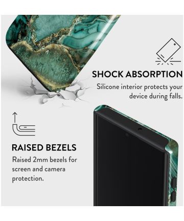 Burga Tough Case Samsung Galaxy S22 Ultra Hoesje Ubud Jungle | GSMpunt.nl