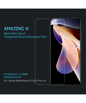 Nillkin Xiaomi Redmi Note 11 Pro (5G) Screen Protector 0.33mm | GSMpunt.nl