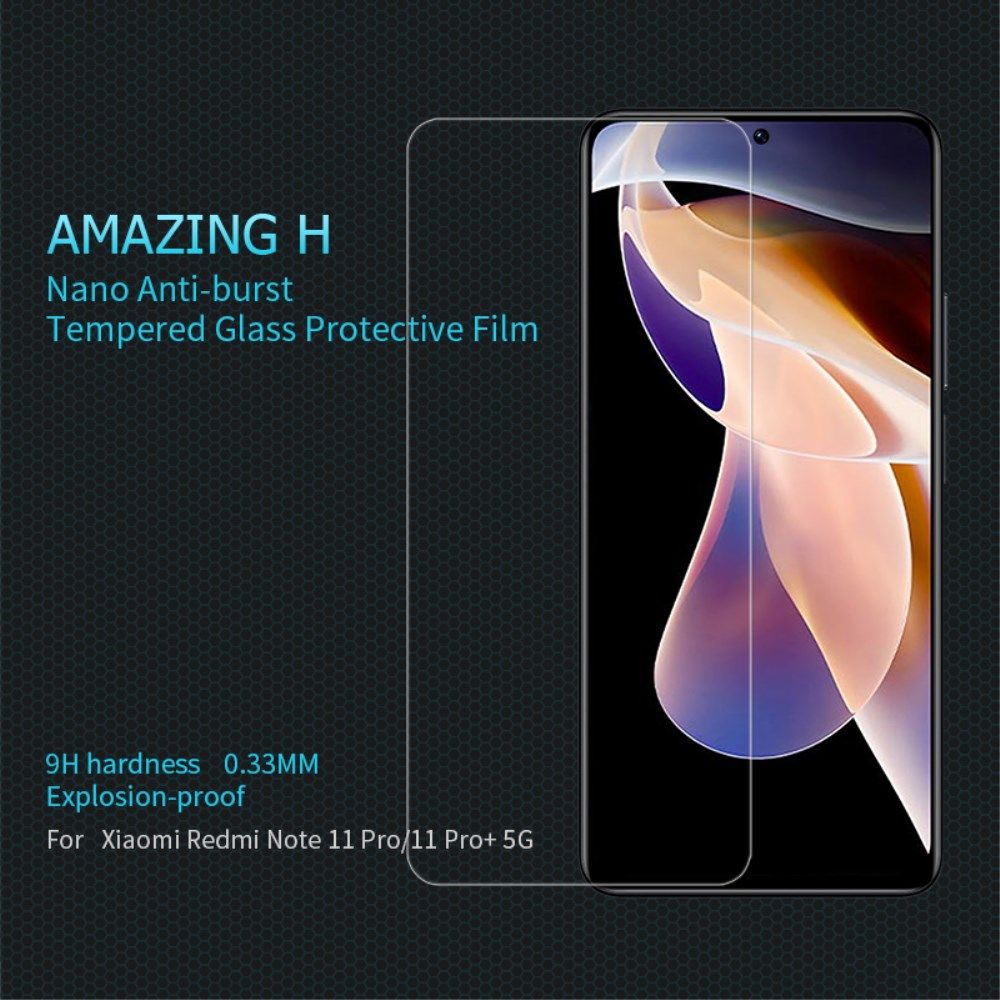 Nillkin Xiaomi Redmi Note 11 Pro (5G) Screen Protector 0.33mm | GSMpunt.nl