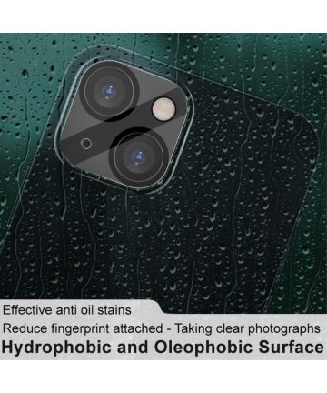 Imak Apple iPhone 13 / 13 Mini Camera Lens Protector + Lens Cap Clear ...