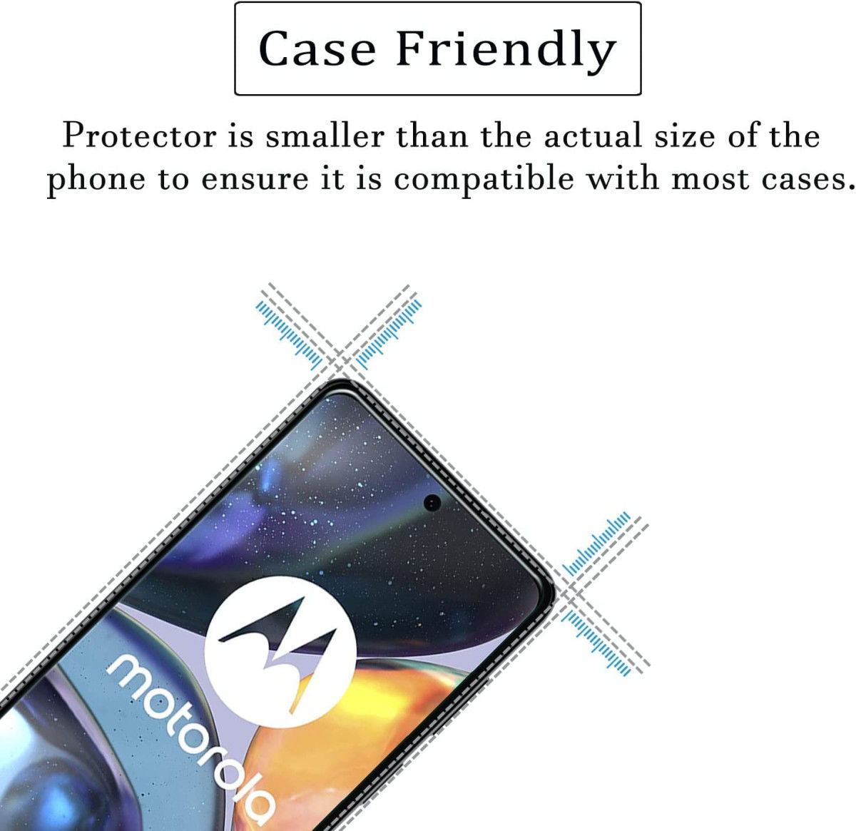 Motorola Moto G22 Screen Protector Ultra Clear PET Display Folie ...