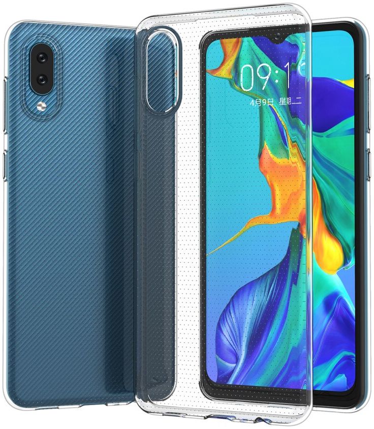 Samsung Galaxy M02 Hoesje Dun TPU Back Cover Transparant | gsmpunt