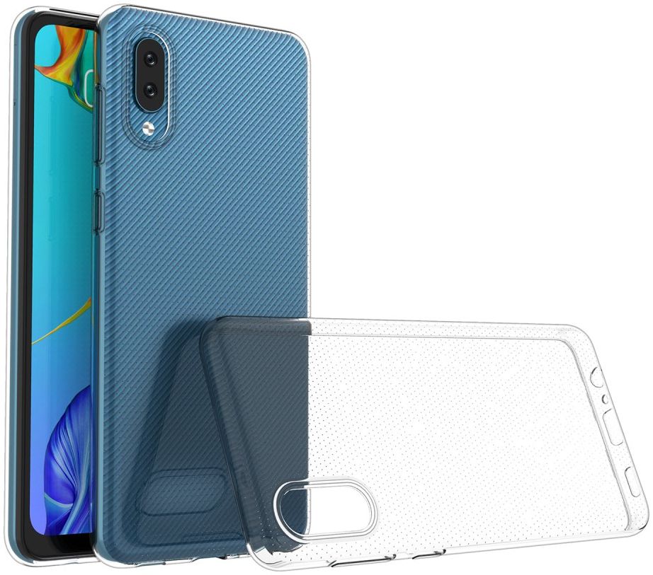 Samsung Galaxy M02 Hoesje Dun TPU Back Cover Transparant | GSMpunt.nl