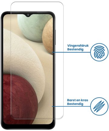 Samsung Galaxy A12 Tempered Glass Case Friendly Screenprotector ...