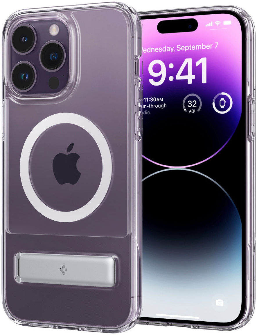 Spigen Slim Armor Essential S Apple iPhone 14 Pro Hoesje Transparant ...