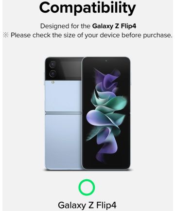 Ringke Cover Display Samsung Galaxy Z Flip 4 Screen Protector (3-Pack ...