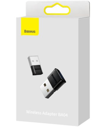 Baseus BA04 Mini Bluetooth 5.0 Receiver USB-A Adapter Dongle Zwart ...