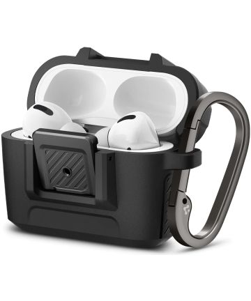 Spigen Lock Fit Apple AirPods Pro Hoesje Zwart | GSMpunt.nl