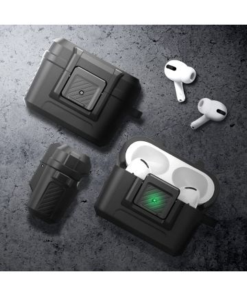 Spigen Lock Fit Apple AirPods Pro Hoesje Zwart | GSMpunt.nl