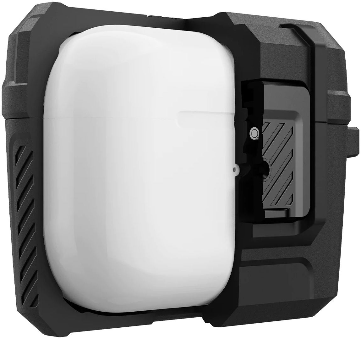 Spigen Lock Fit Apple AirPods Pro Hoesje Zwart | gsmpunt