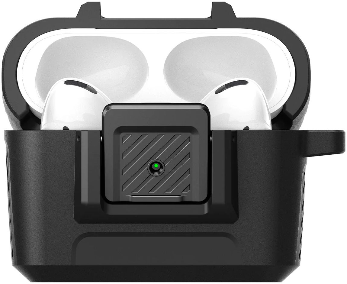Spigen Lock Fit Apple AirPods Pro Hoesje Zwart | gsmpunt