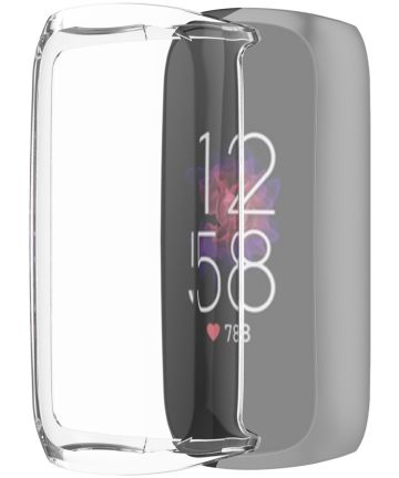 Fitbit Luxe Hoesje Full Protect Case Flexibel TPU Transparant | GSMpunt.nl