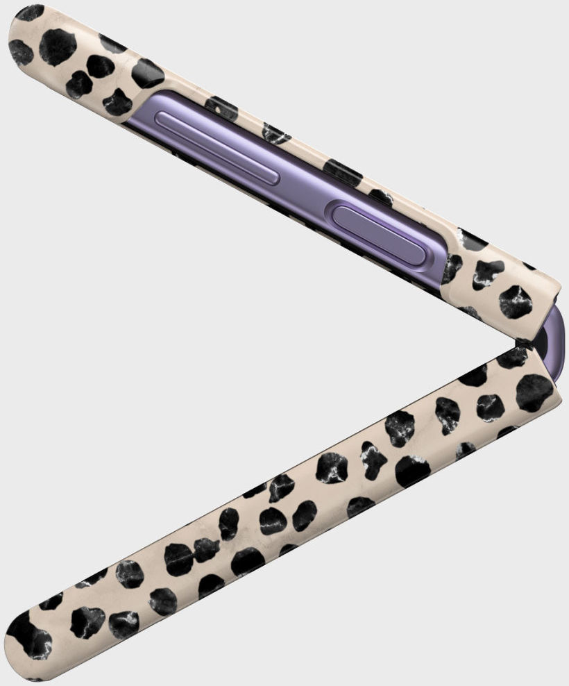 Burga Tough Case Samsung Galaxy Z Flip 4 Hoesje Almond Latte | gsmpunt