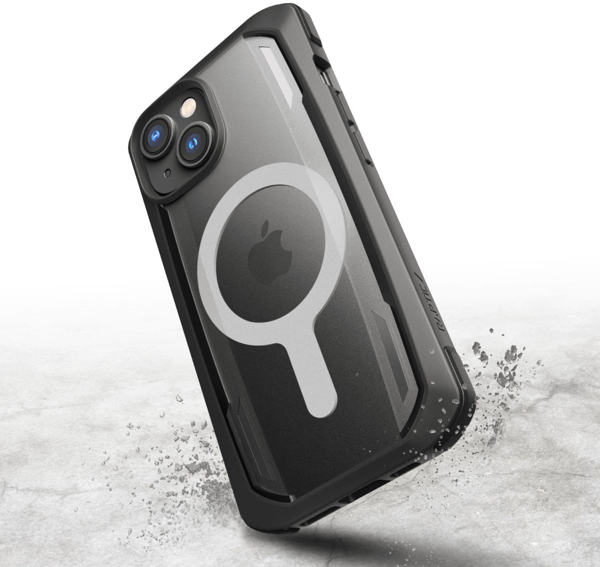 Raptic Secure MagSafe Apple iPhone 14 Hoesje Duurzaam Back Cover Zwart ...