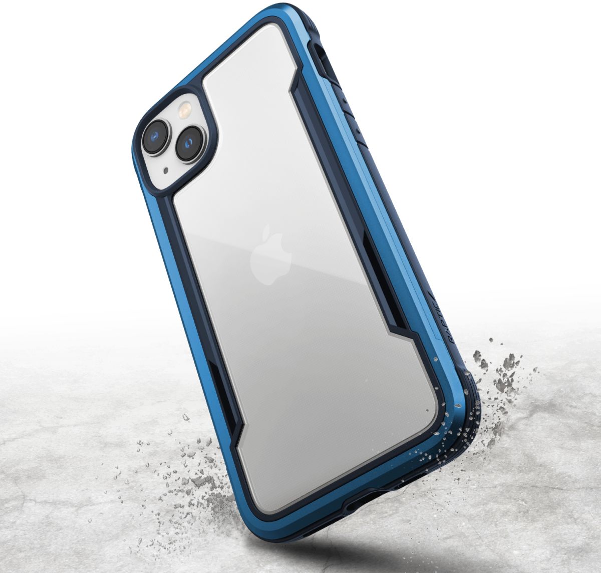 Raptic Shield Apple iPhone 14 Plus Hoesje Militair Getest Blauw | gsmpunt