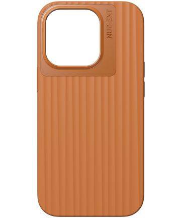 Nudient Bold Case Apple iPhone 14 Pro Hoesje Premium Back Cover Oranje | GSMpunt.nl
