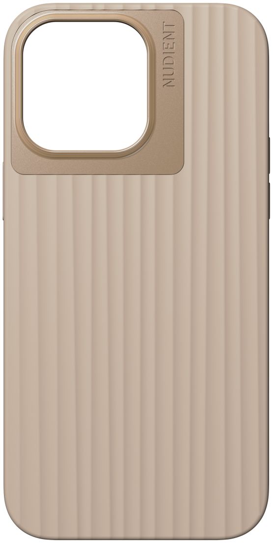 Nudient Bold Case Apple iPhone 14 Pro Max Hoesje Back Cover Beige | GSMpunt.nl