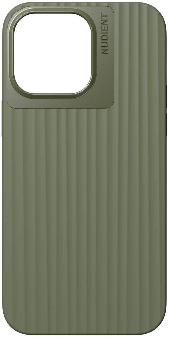 Nudient Bold Case Apple iPhone 14 Pro Max Hoesje Back Cover Olive | gsmpunt