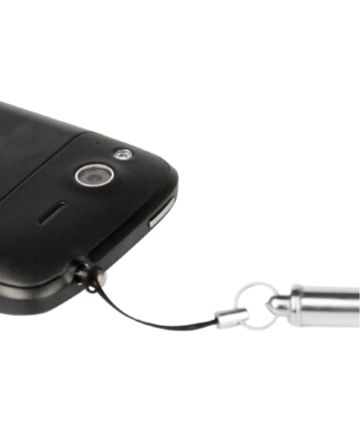 Universele Mini Stylus Pen Met 3.5MM Plug Rood | GSMpunt.nl