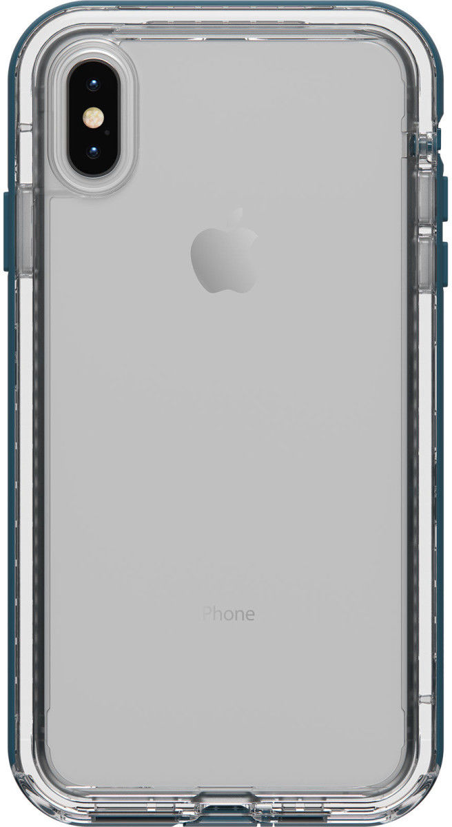 LifeProof Next Apple iPhone XS Max Hoesje Transparant Blauw | gsmpunt