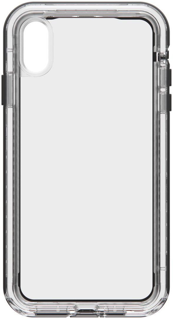 LifeProof Next Apple iPhone XS Max Hoesje Transparant Zwart | GSMpunt.nl