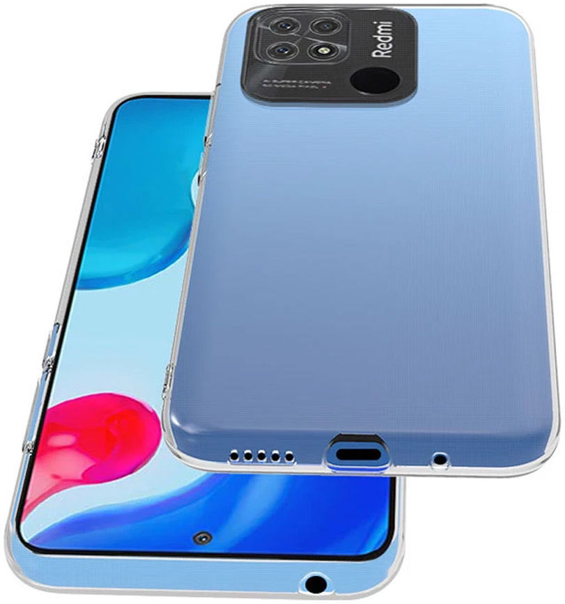 Xiaomi Redmi 10C Hoesje Dun TPU Back Cover Transparant | gsmpunt