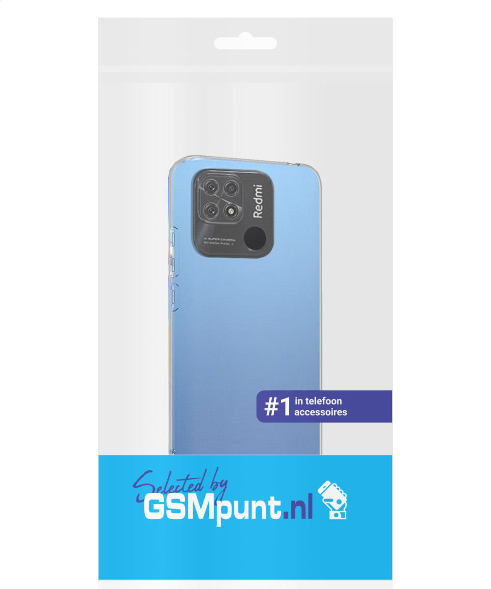 Xiaomi Redmi 10C Hoesje Dun TPU Back Cover Transparant | gsmpunt