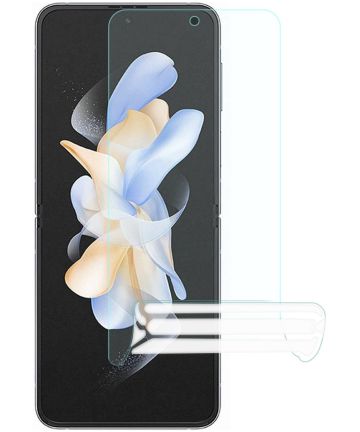 Samsung Galaxy Z Flip 4 Screen Protector TPU Display en Achterkant ...