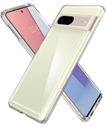 Spigen Ultra Hybrid Google Pixel 7 Hoesje Back Cover Transparant ...