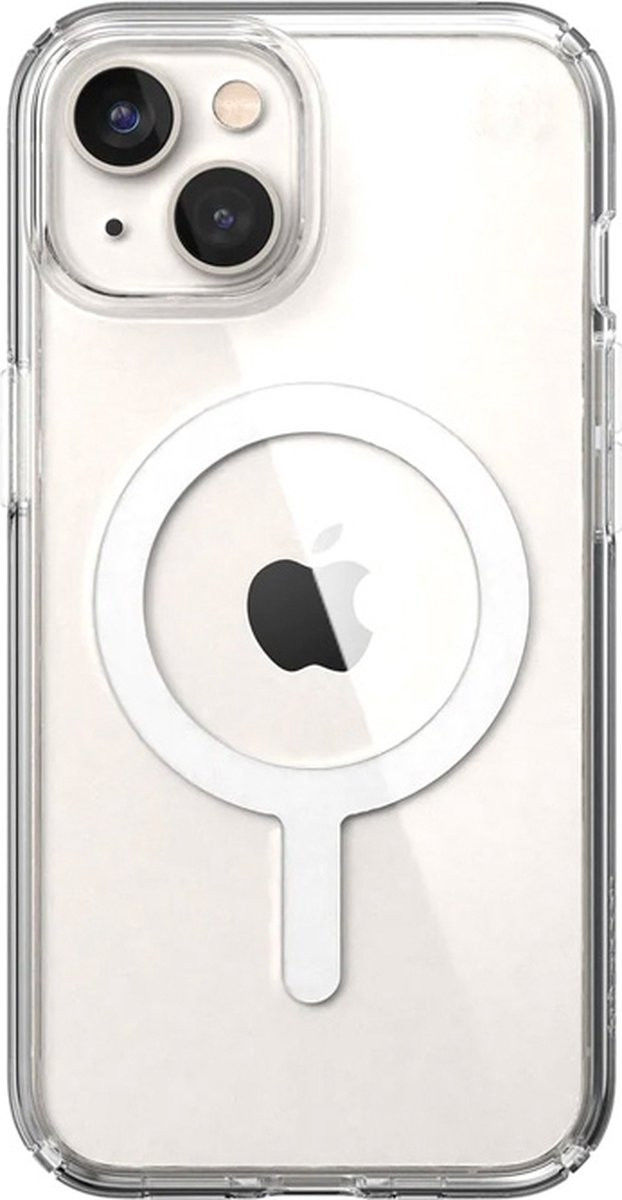 Speck Presidio Perfect Clear iPhone 14 Hoesje MagSafe Transparant | gsmpunt